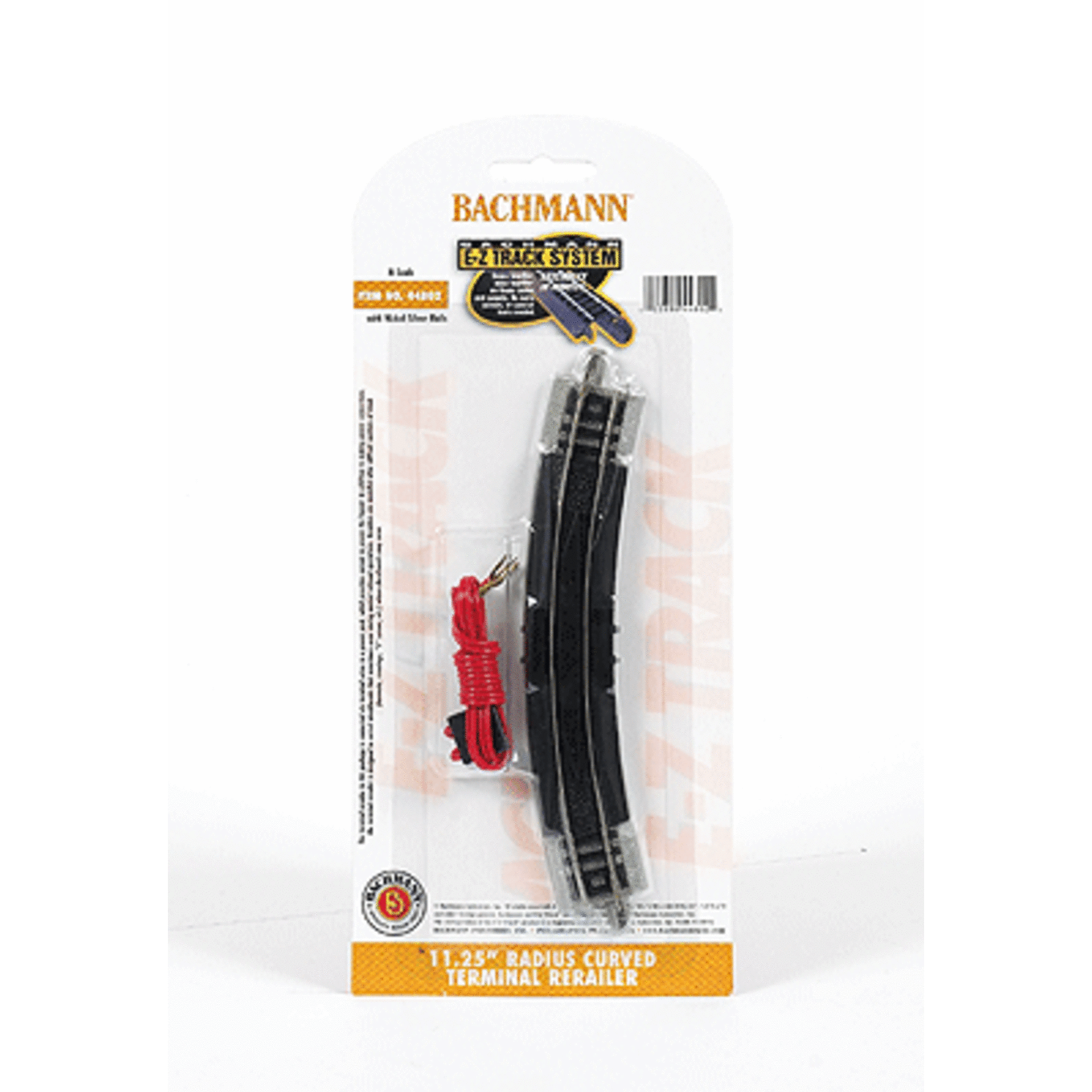Bachmann 44802 N E-Z TRACK 11-3/4 RADIUS TERMINAL RERAILER W/WIRE ...