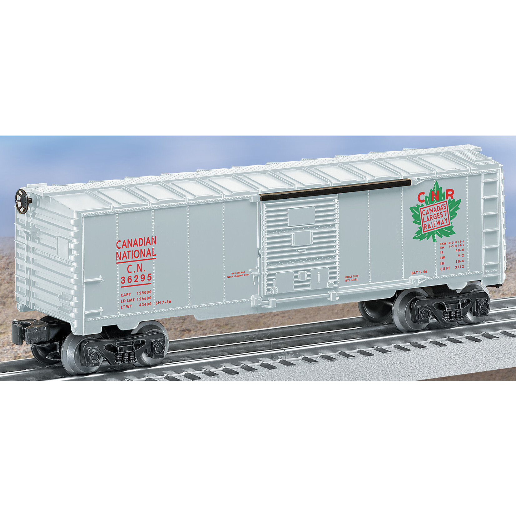Lionel Canadian National Boxcar - Chuck's Trains & Hobby Depot