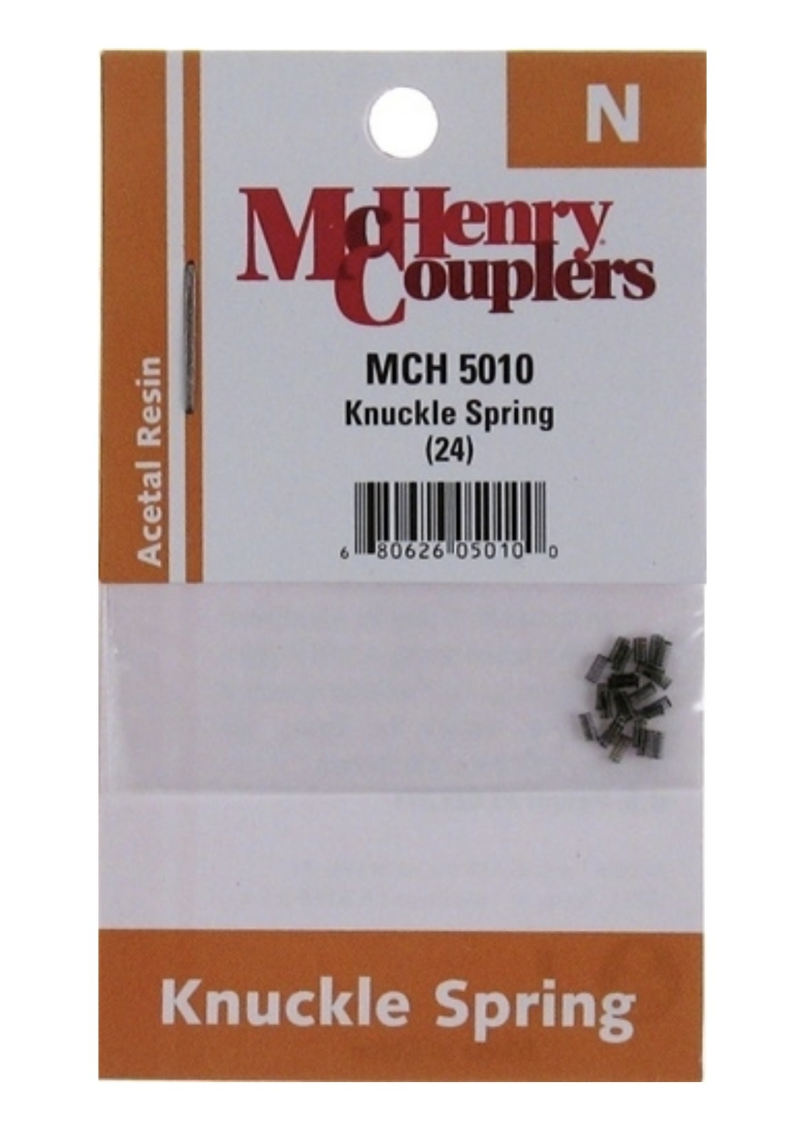 MCH 5010 N McHenry Knuckle Springs (24) - Chuck's Trains & Hobby Depot