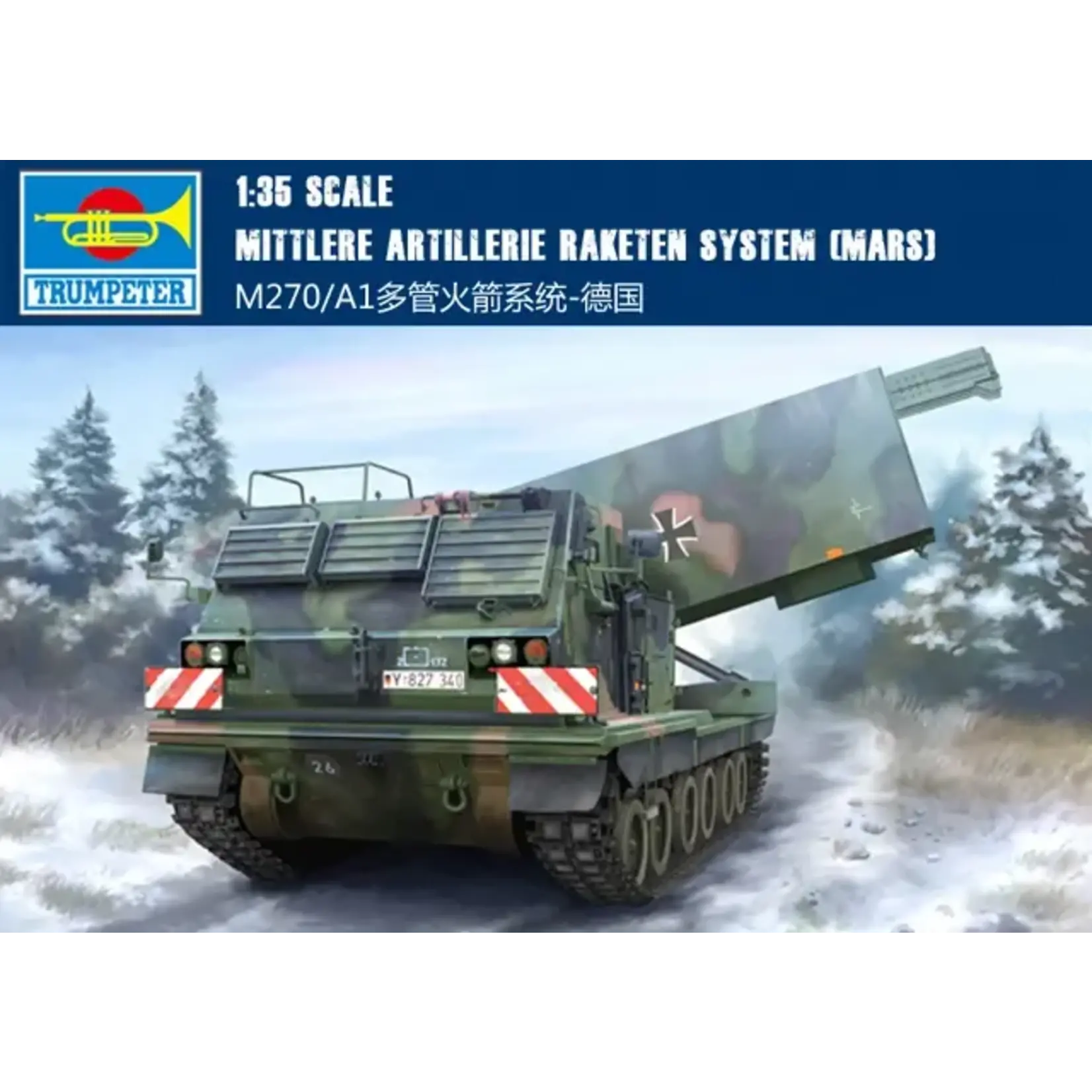 Trumpeter 01046 German Mittleres Artillerie Raketen System (MARS) - Chuck's Trains & Hobby Depot