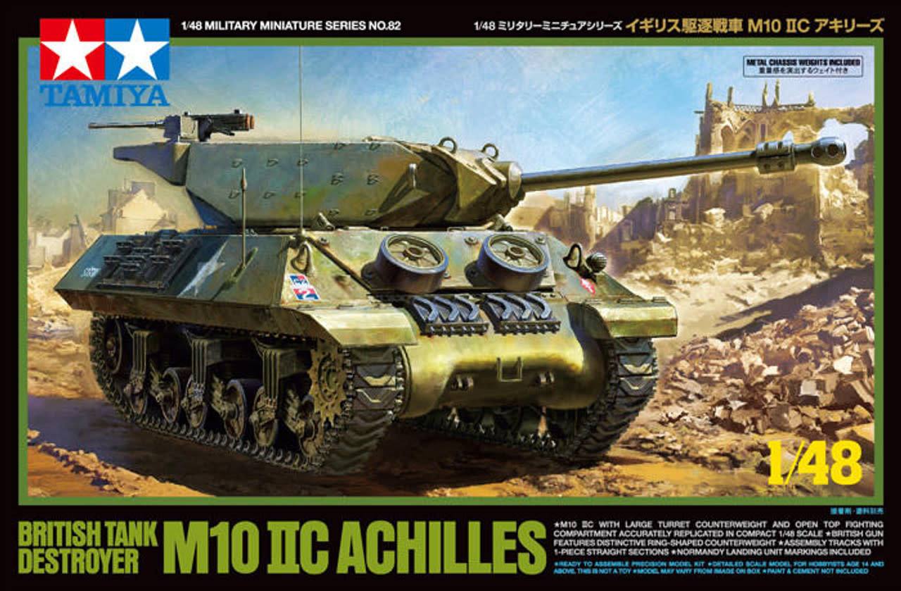 Tamiya 32582 M10 ACHILLES TANK - Chuck's Trains & Hobby Depot