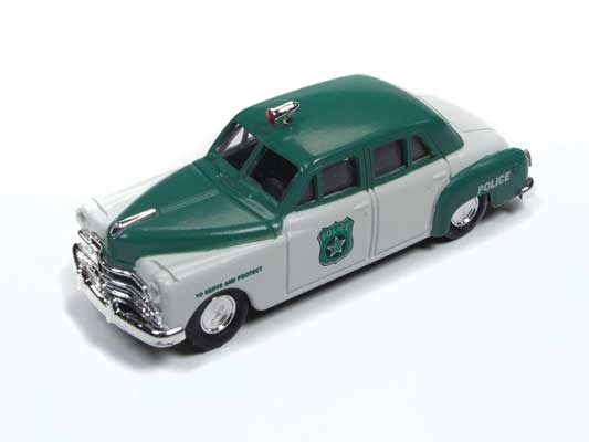 Classic Metal Works 30536 HO 1950 Dodge Police Car - Chuck's Trains ...