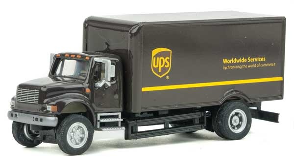 Walthers 94911294 HO UPS Single-Axle Box Van - Chuck's Trains & Hobby Depot