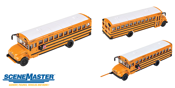 Walthers 94911701 HO School Bus - Chuck's Trains & Hobby Depot