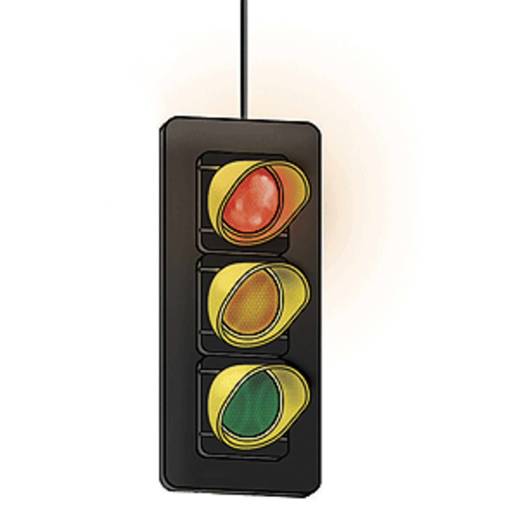 Walthers HANGING SINGLE SIDED WORKING TRAFFIC LIGHT - Chuck's Trains ...