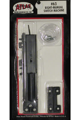 Atlas 63 HO Code 100 Right Manual Switch Machine - Chuck's Trains ...