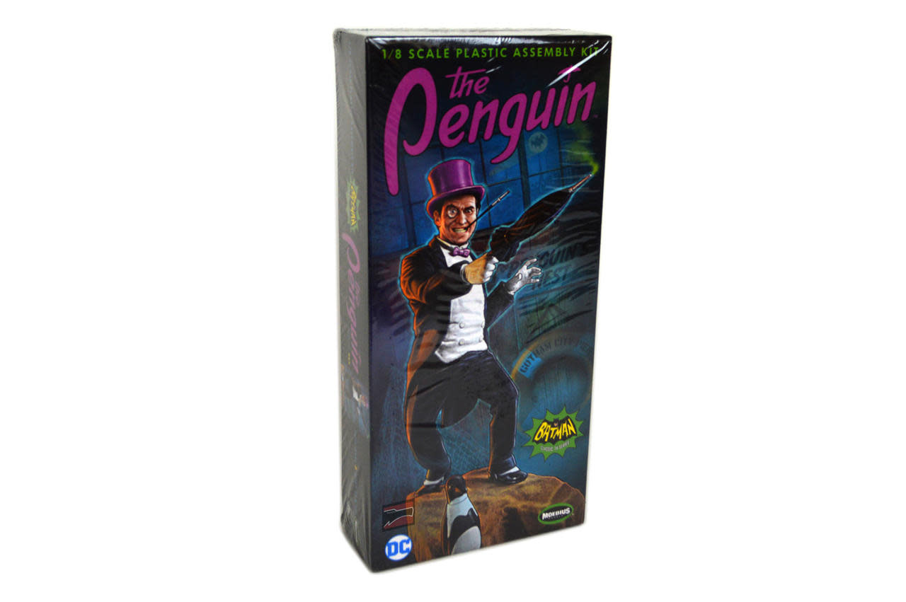 Moebius 953 1:8 1966 The Penguin Plastic Model Kit - Chuck's Trains ...