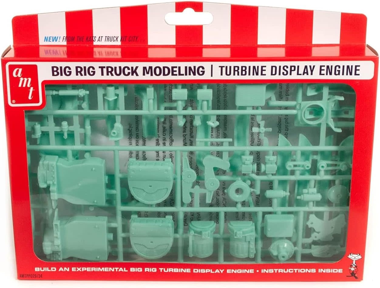 AMT PP029 Big Rig Turbine Engine Parts Pack - Chuck's Trains & Hobby Depot
