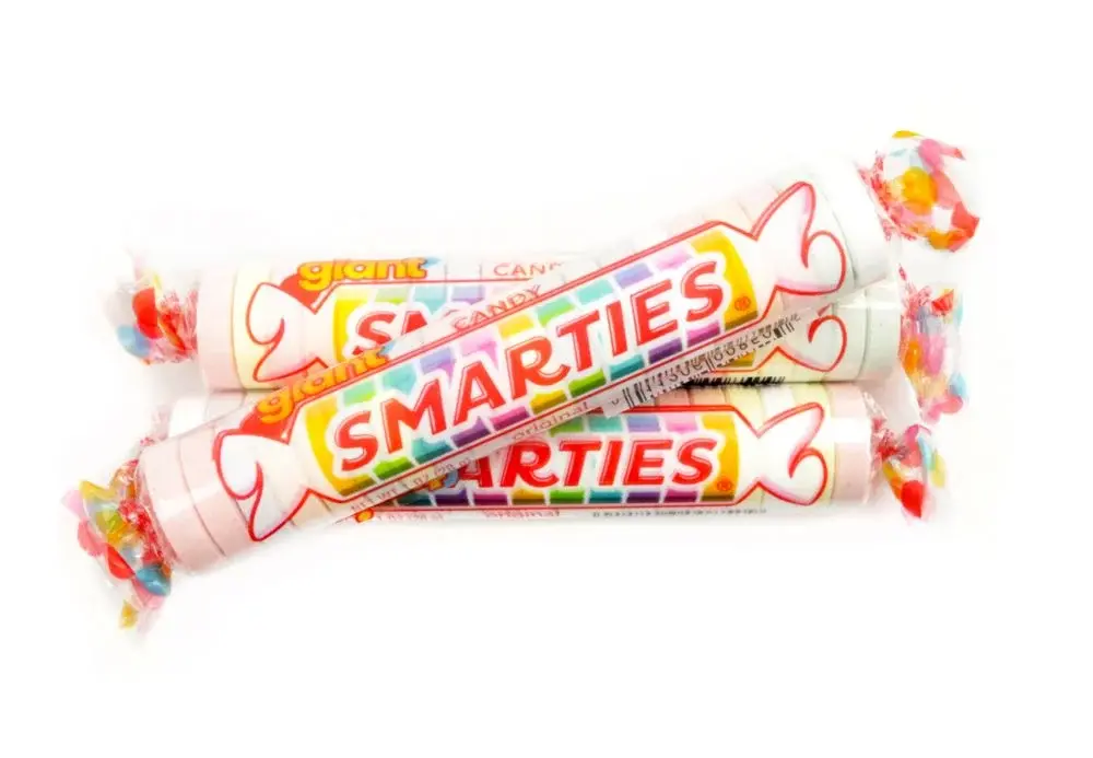 Candy Mega Smarties - 1 pack - Chuck's Trains & Hobby Depot