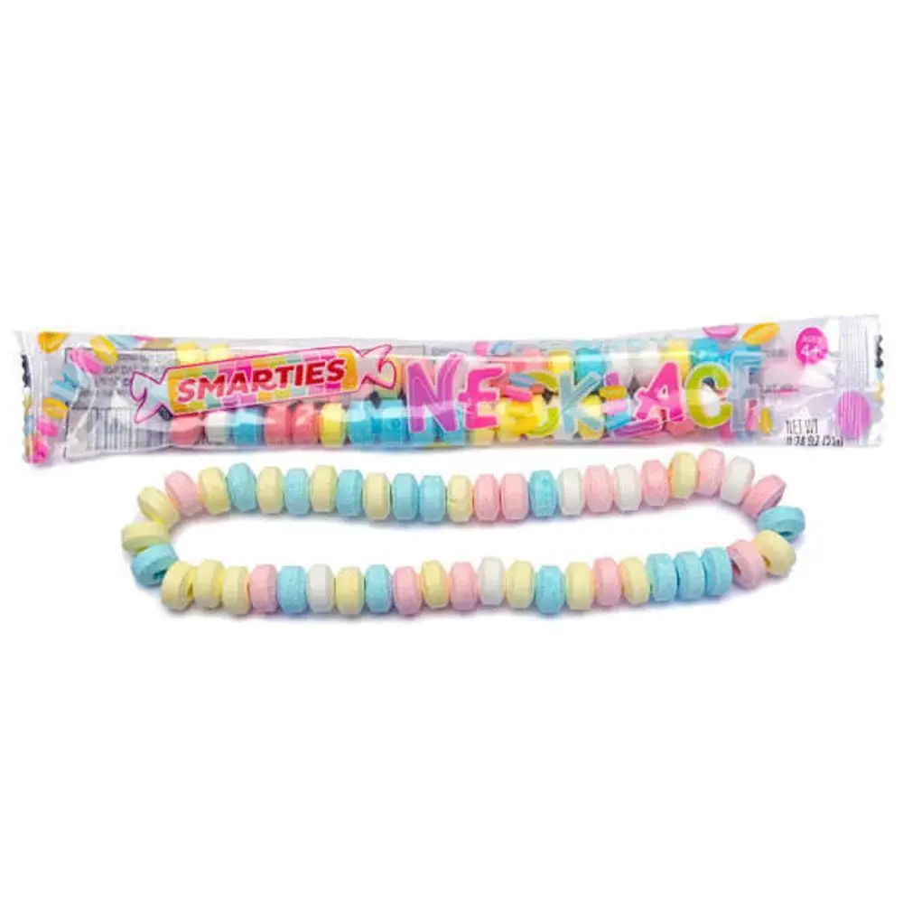Candy Smarties Candy Necklace - Chuck's Trains & Hobby Depot