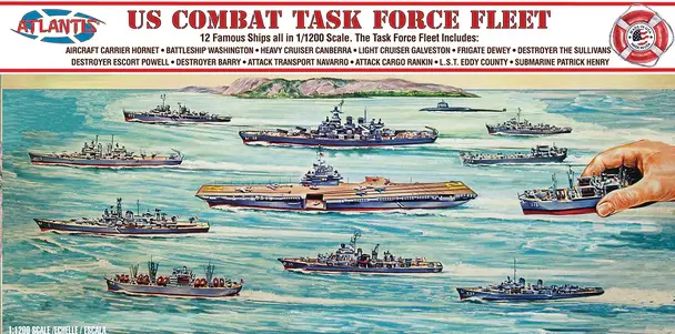 6300 1:1200 US Navy Task Force Set - Chuck's Trains & Hobby Depot