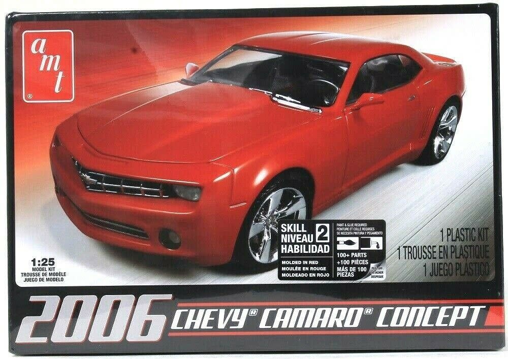 AMT 631 AMT 2006 Camaro 1:25 Scale Model Kit - Chuck's Trains & Hobby Depot