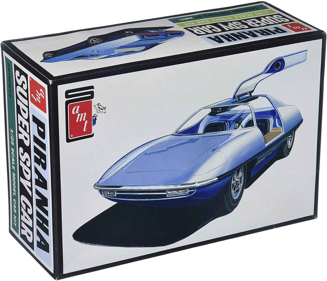 AMT 916 Piranha Spy Car Original Art Series - Chuck's Trains & Hobby Depot