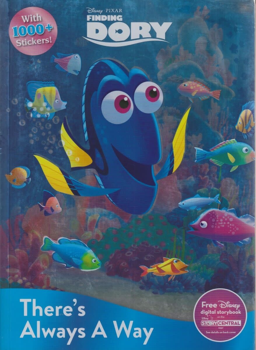 Parragon Finding Dory - There's Always A Way Activity Book with 1000+ Stickers - Chuck's Trains ...