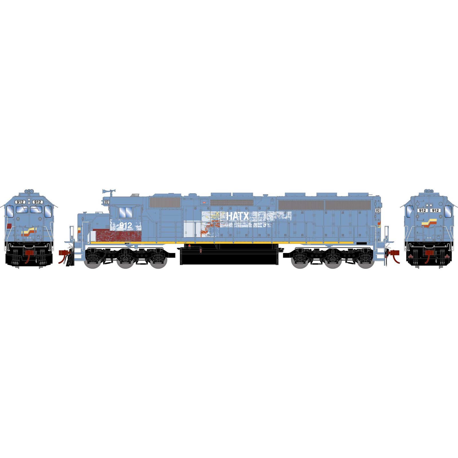 65713 HO SD45-2 HATX #912 - Chuck's Trains & Hobby Depot