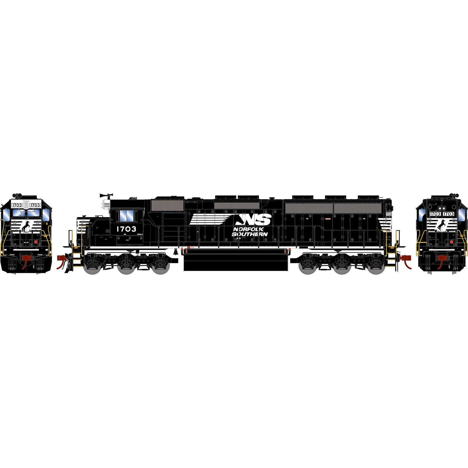 65716 HO SD45-2 Norfolk Southern #1703 - Chuck's Trains & Hobby Depot