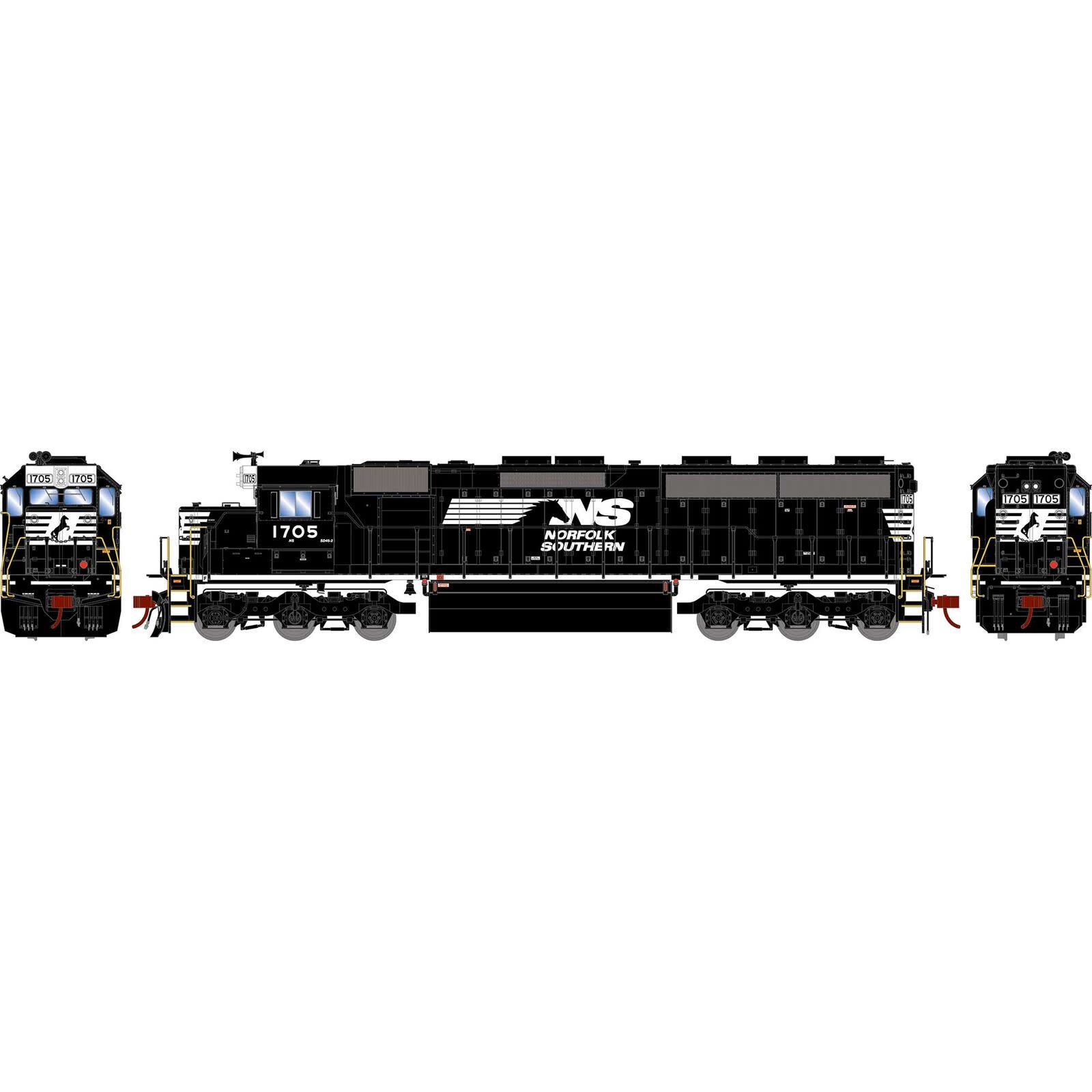 65717 HO SD45-2 Norfolk Southern #1705 - Chuck's Trains & Hobby Depot