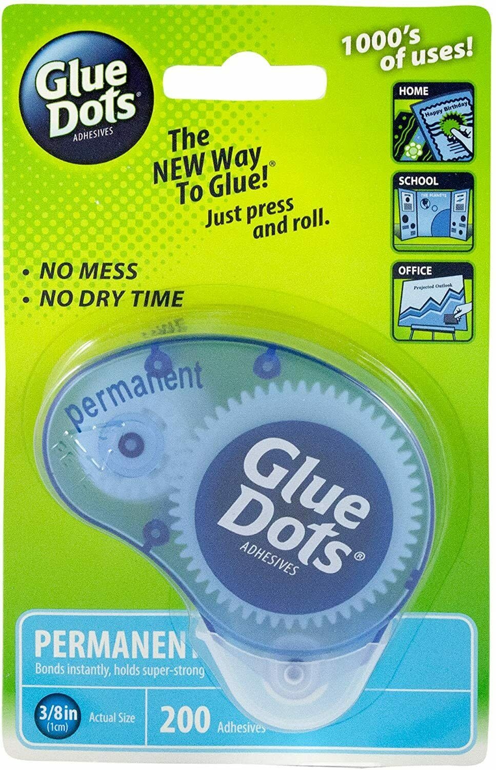 Glue Dots 11346A Permanent Dot N Go - Chuck's Trains & Hobby Depot