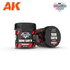 AK Interactive 1225 Dark Earth Wargame Terrain Diorama Texture Acrylic ...