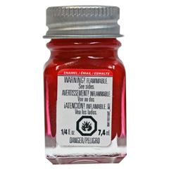 Testors 1152 Metallic Red Enamel Paint 1/4 oz by Testors - Chuck's ...