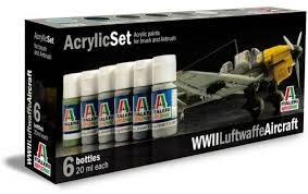 Italeri 436 Paint Set WWII Luftwaffe Aircraft - Chuck's Trains & Hobby ...