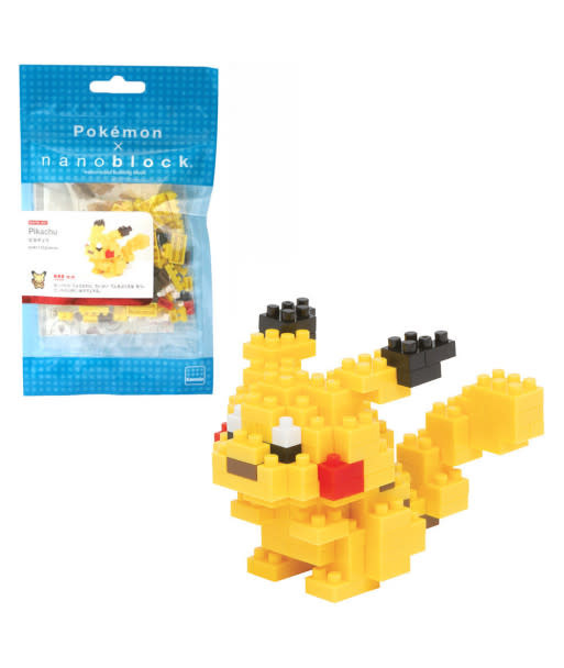 Nanoblock 001 Nanoblock Pokemon Pikachu - Chuck's Trains & Hobby Depot