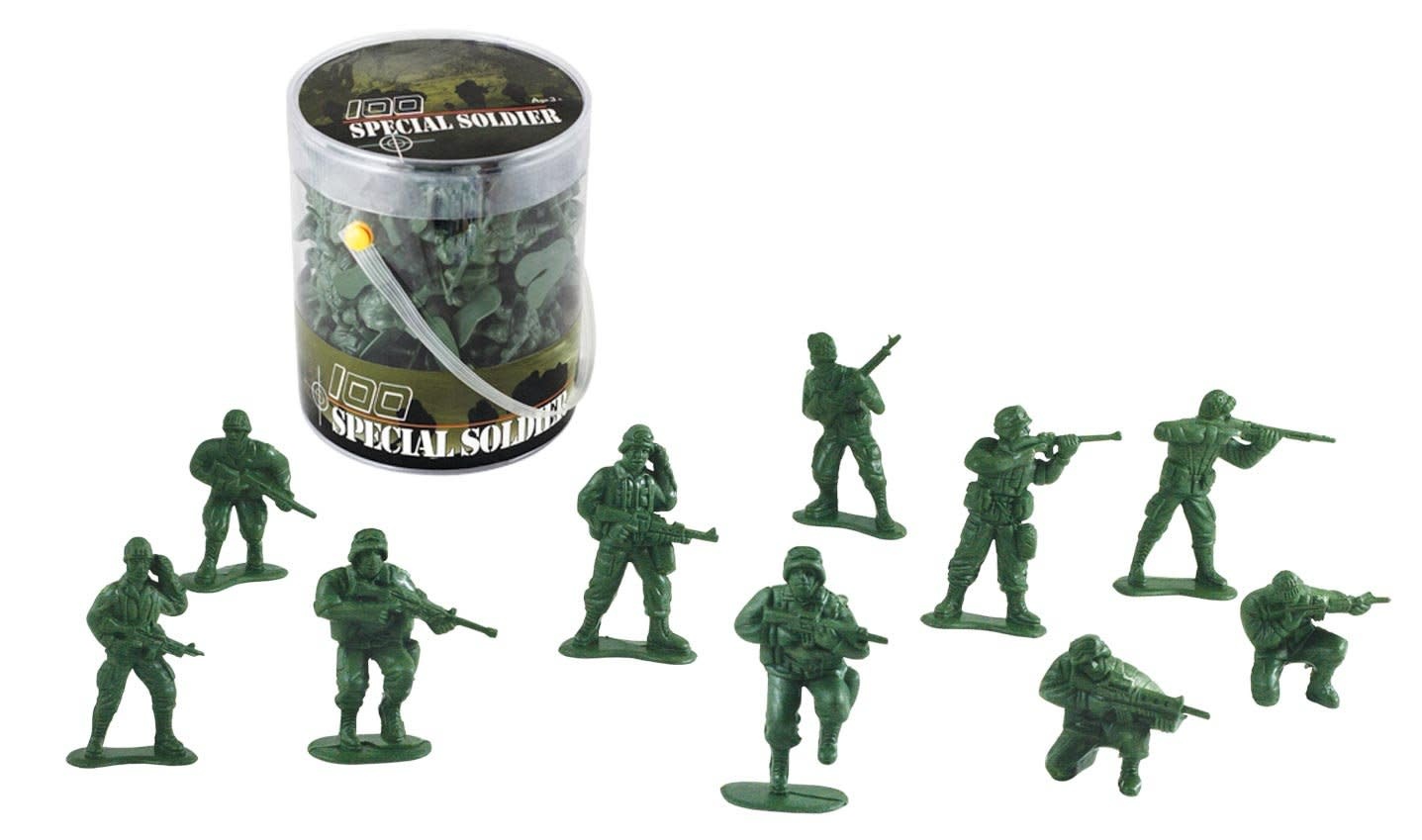 WOW Toyz Toy Soldiers Bucket - Chuck's Trains & Hobby Depot