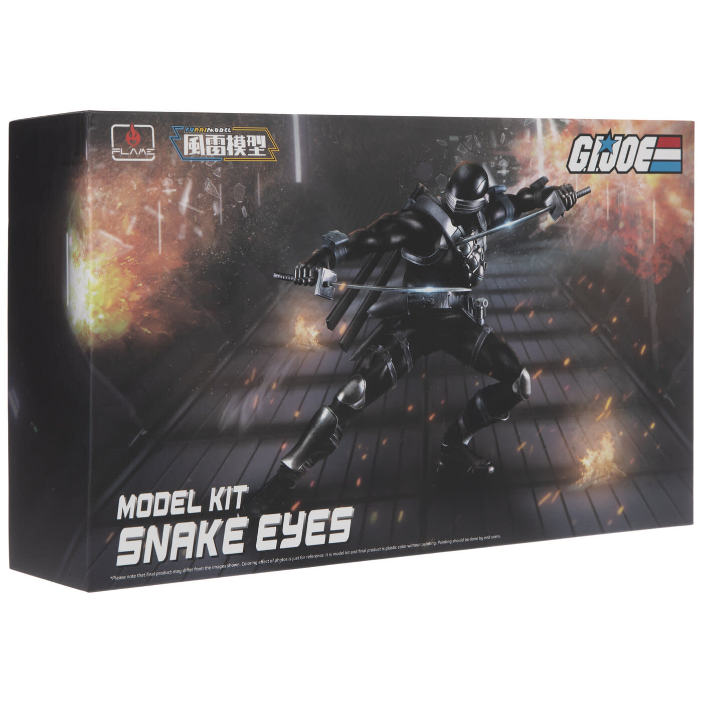 GI Joe Snake Eyes Model Kit - Chuck's Trains & Hobby Depot