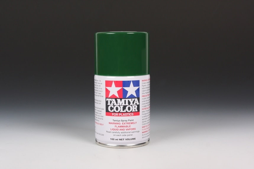 Tamiya TS43 Racing Green Spray Paint - Chuck's Trains & Hobby Depot