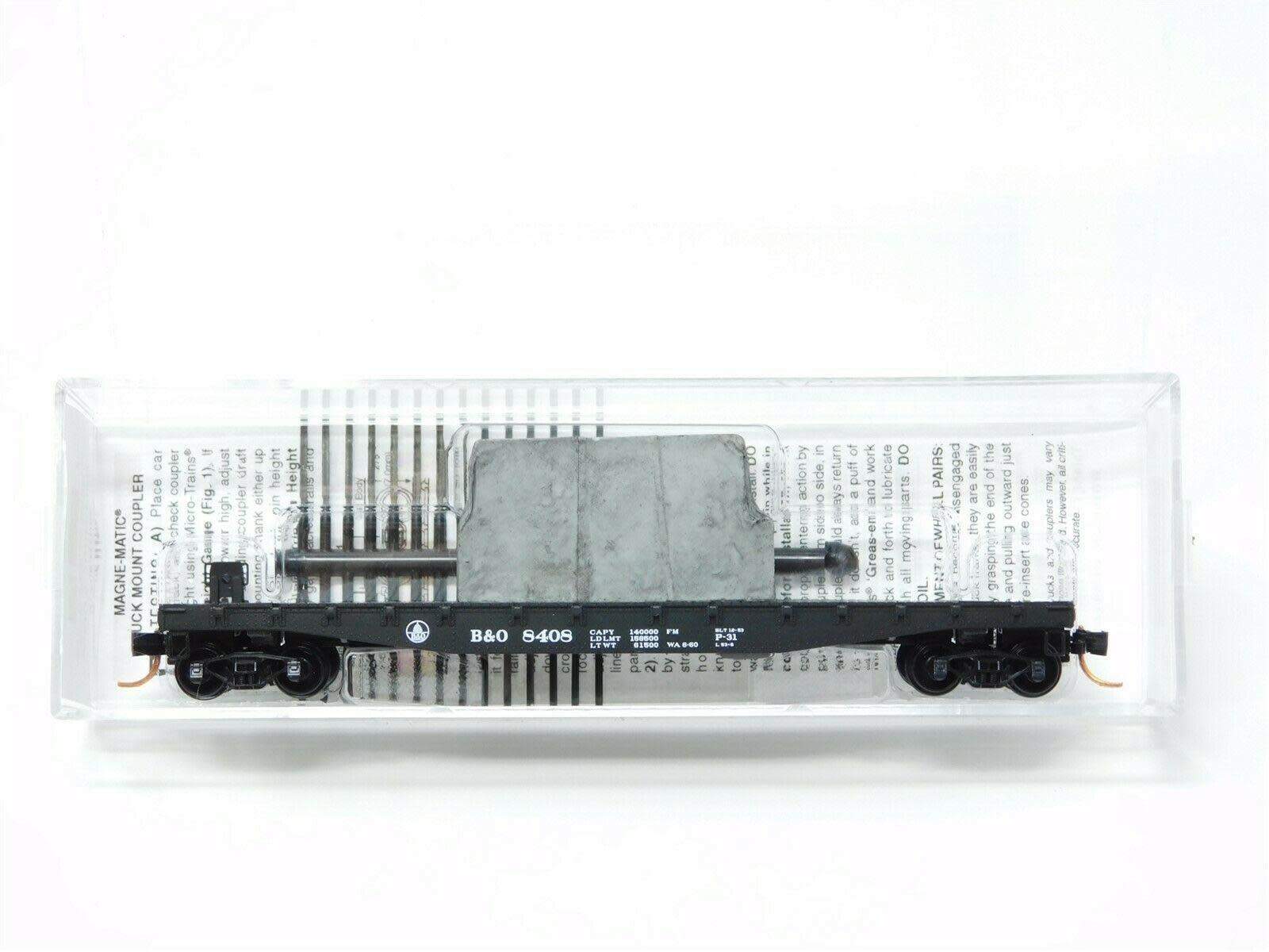 Micro Trains Line 4500420 N SCALE 4500420 B&O FLAT WITH LOAD - Chuck's ...