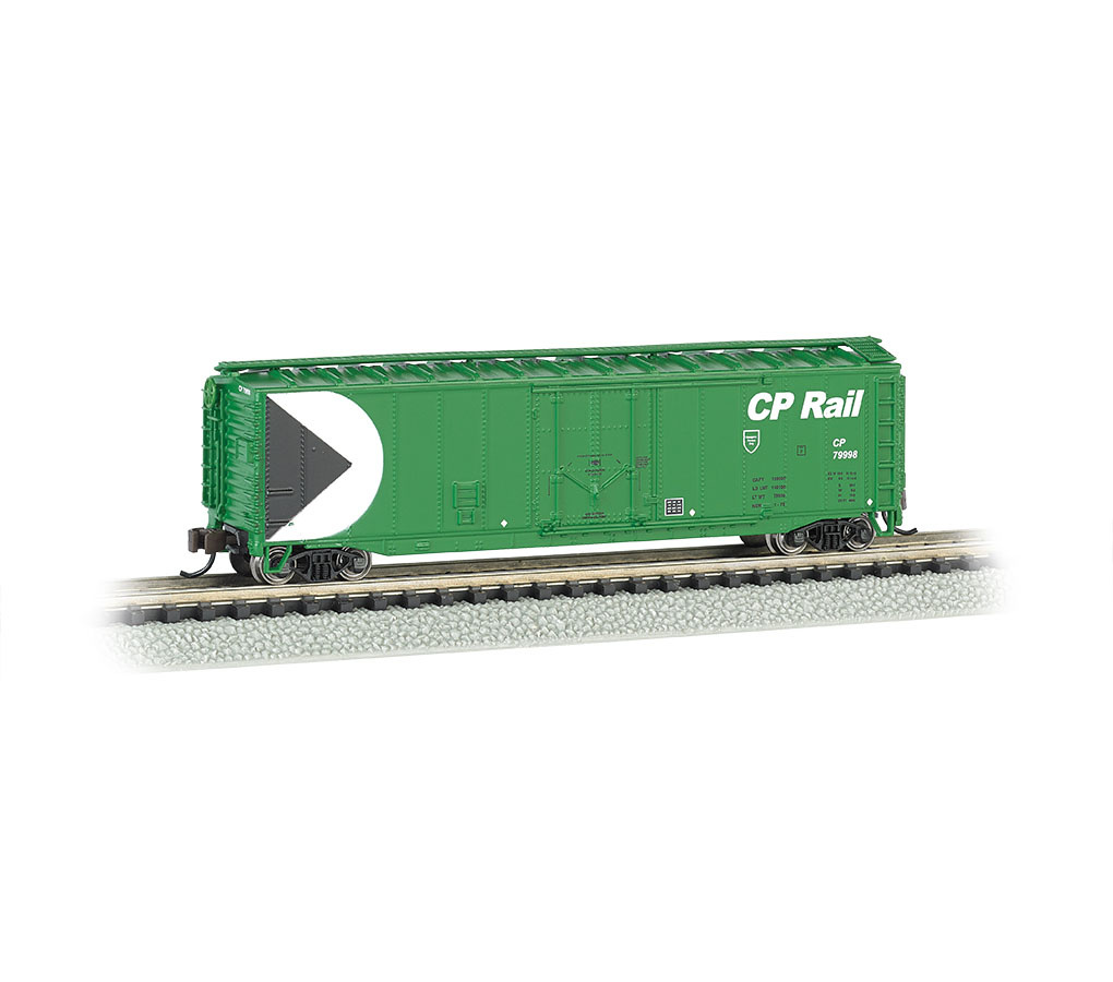 Bachmann 71077 N 50' PD Boxcar CP Rail - Chuck's Trains & Hobby Depot