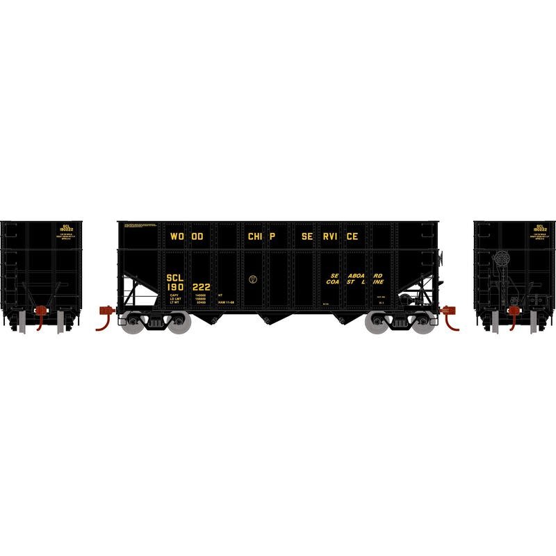 Athearn 2777 N 40' Wood Chip Hopper w/Load, SCL 190222 - Chuck's Trains ...