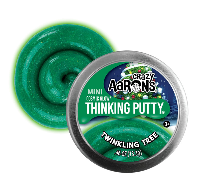Crazy Aarons TT003 Twinkling Tree Mini Thinking Putty - Chuck's Trains ...