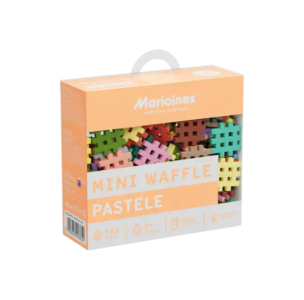 Marioinex Mini Waffle Pastel - 140 Pieces - Chuck's Trains & Hobby Depot