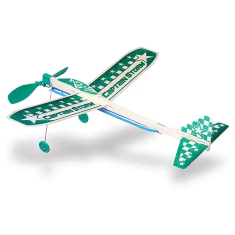 Guillows 44 Captain Storm - Propeller Powered Wood Glider - Chuck's ...