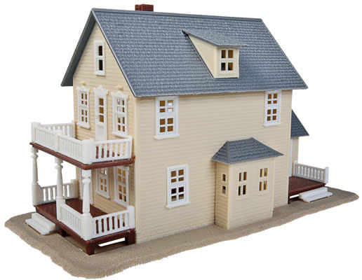 Walthers 931901 HO Two-Story House Kit - Chuck's Trains & Hobby Depot