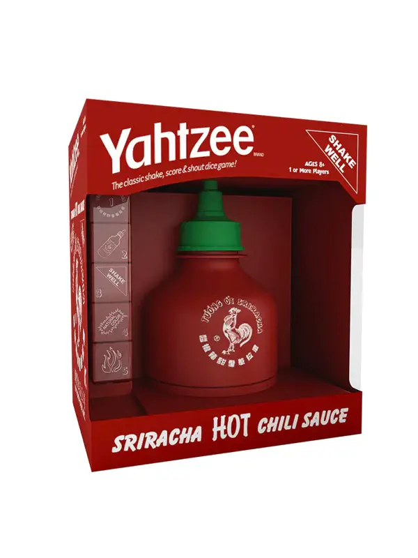 Yahtzee: Sriracha - Chuck's Trains & Hobby Depot
