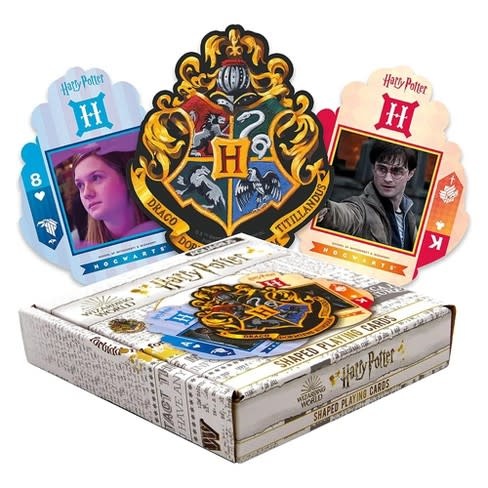 AQUARIUS Harry Potter Shaped Playing Cards - Chuck's Trains & Hobby Depot