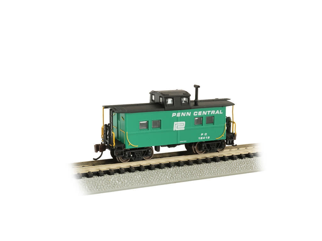 16866 N NE Steel Caboose PC Jade Green - Chuck's Trains & Hobby Depot