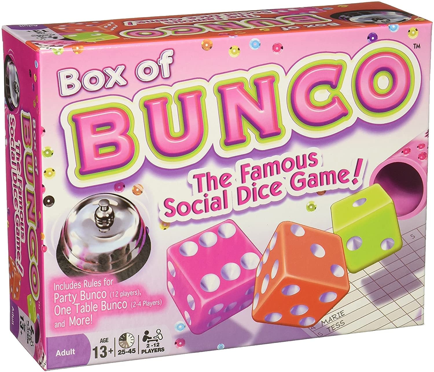 Bunco - Famous Social Dice Game - Chuck's Trains & Hobby Depot