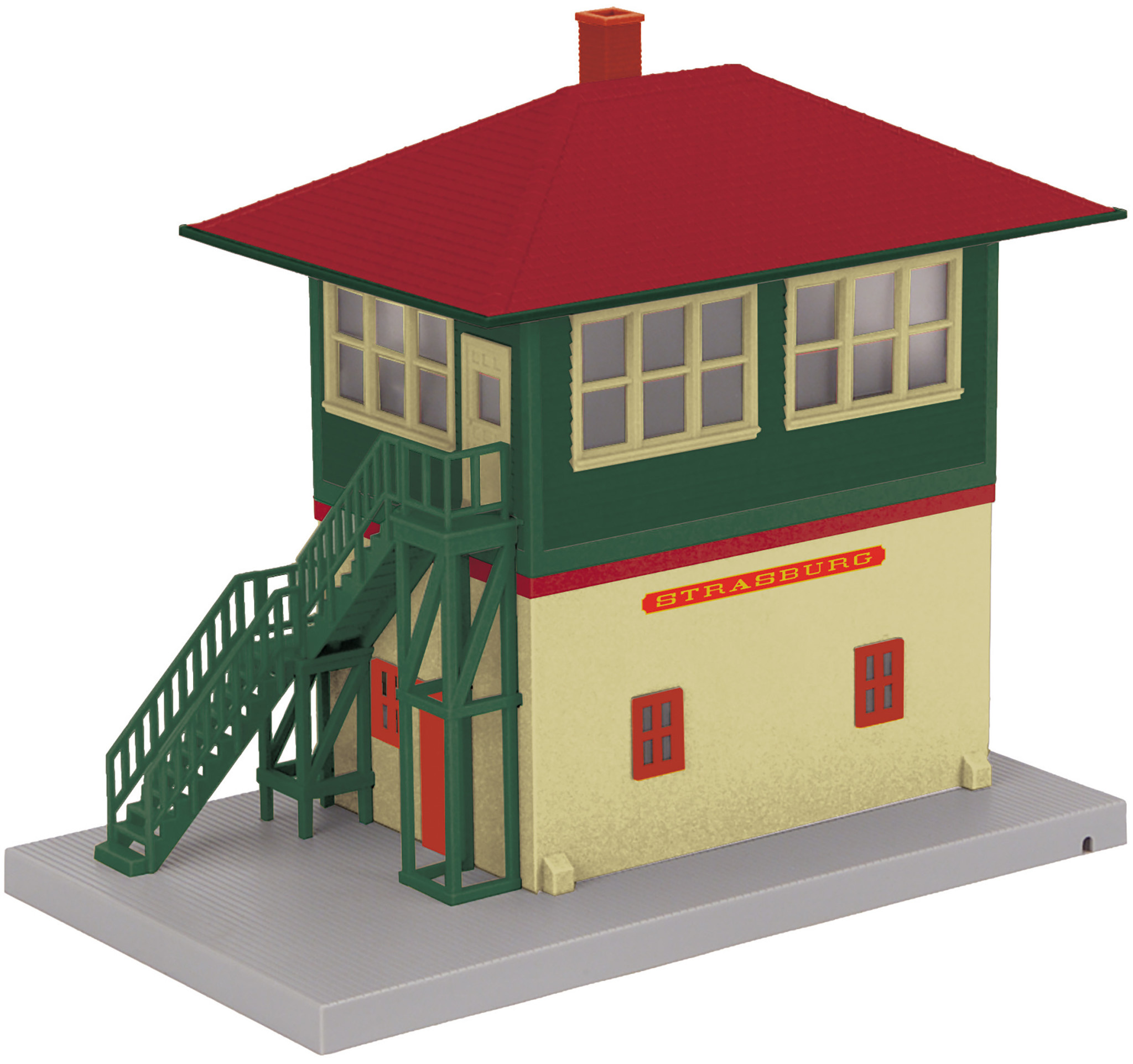 3090672 O Strasburg Switch Tower - Chuck's Trains & Hobby Depot