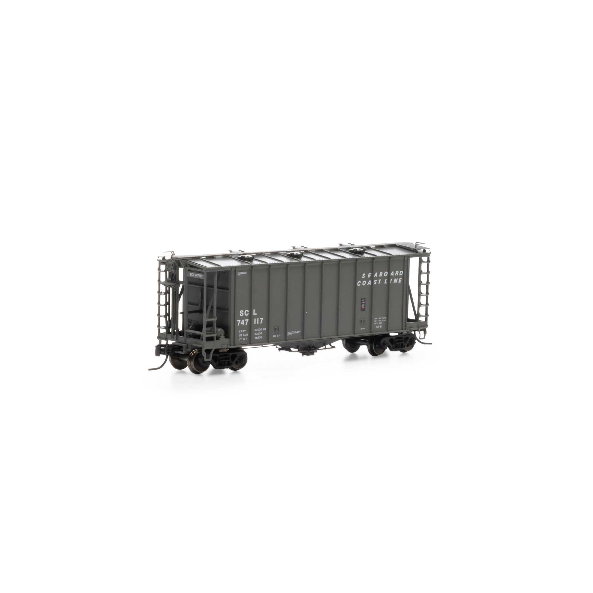 23875 N GATC 2600 Airslide Hopper SCL 747117 - Chuck's Trains & Hobby Depot