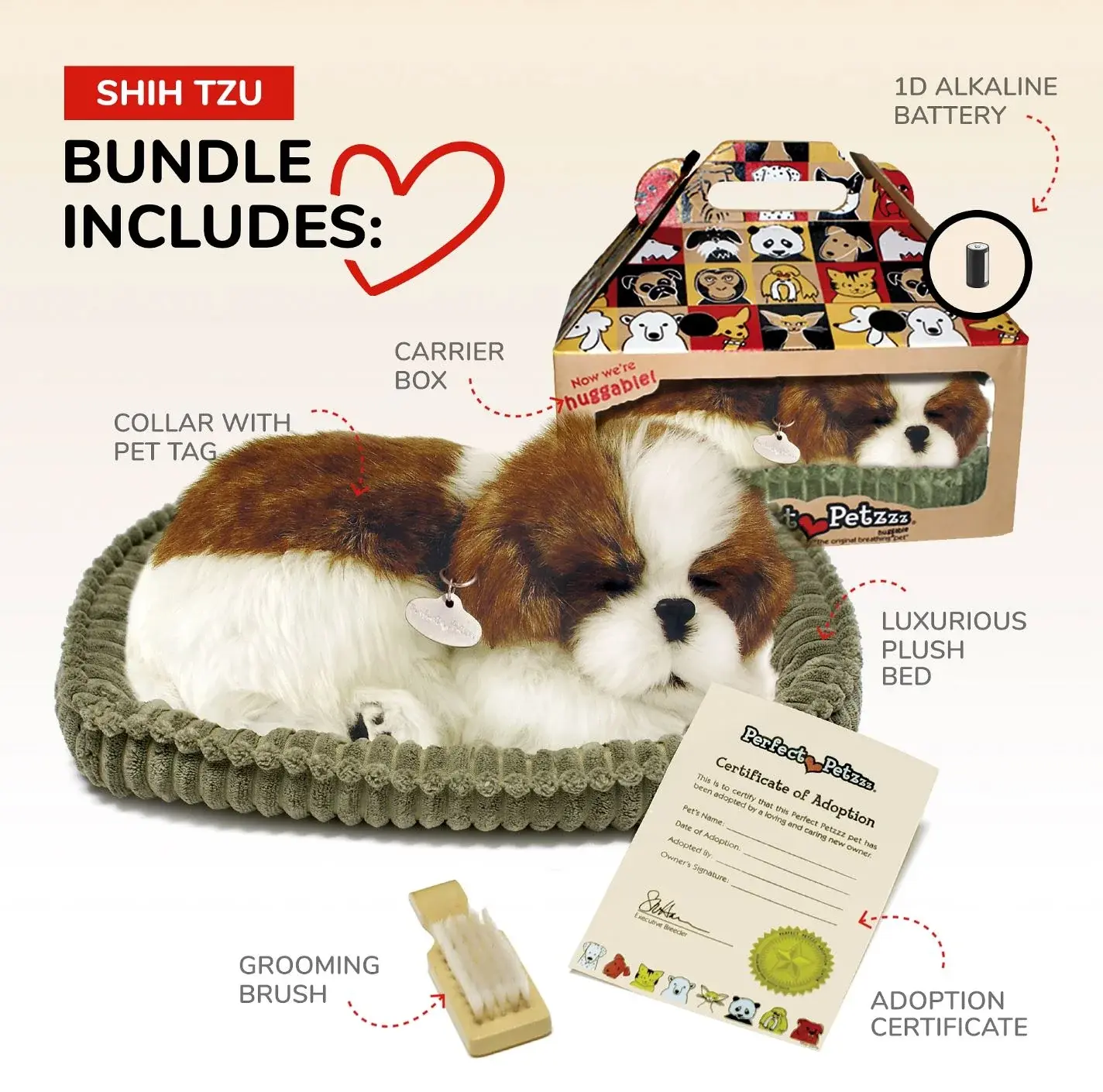 Shih Tzu Perfect Petzz - Chuck's Trains & Hobby Depot