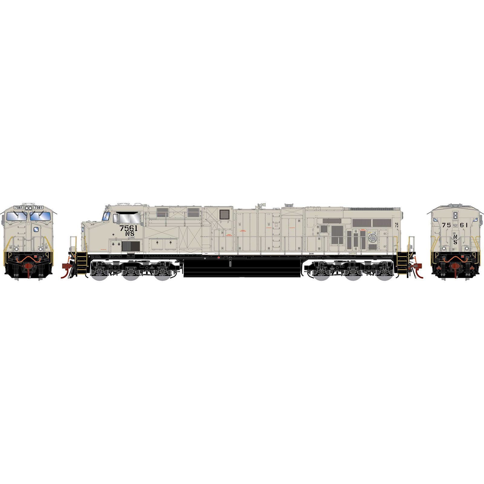 83196 HO ES40DC w/DCC & Sound, NS/Primer #7561 - Chuck's Trains & Hobby ...