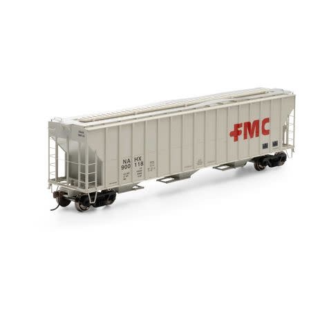 81581 HO RTR FMC 4700 Covered Hopper, NAHX #900118 - Chuck's Trains ...