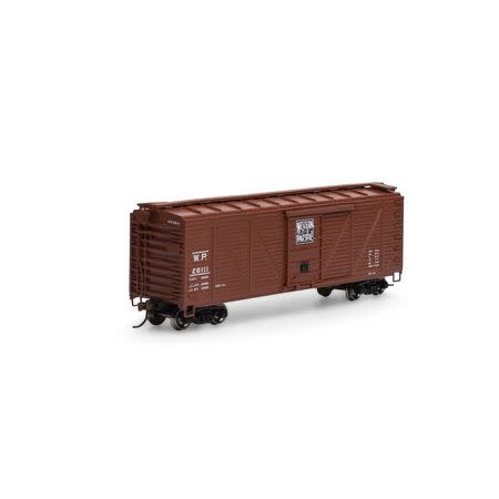 85847 HO 40' Single Sheathed Box, WP #26111 - Chuck's Trains & Hobby Depot