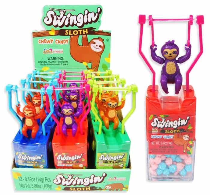 Candy Swingin Sloth - Chuck's Trains & Hobby Depot