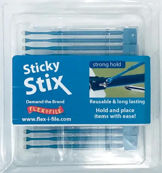 2716 Sticky Micro Stix Strong Hold 16pc - Chuck's Trains & Hobby Depot
