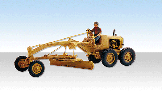5560 HO Grady's Grader AutoScene - Chuck's Trains & Hobby Depot
