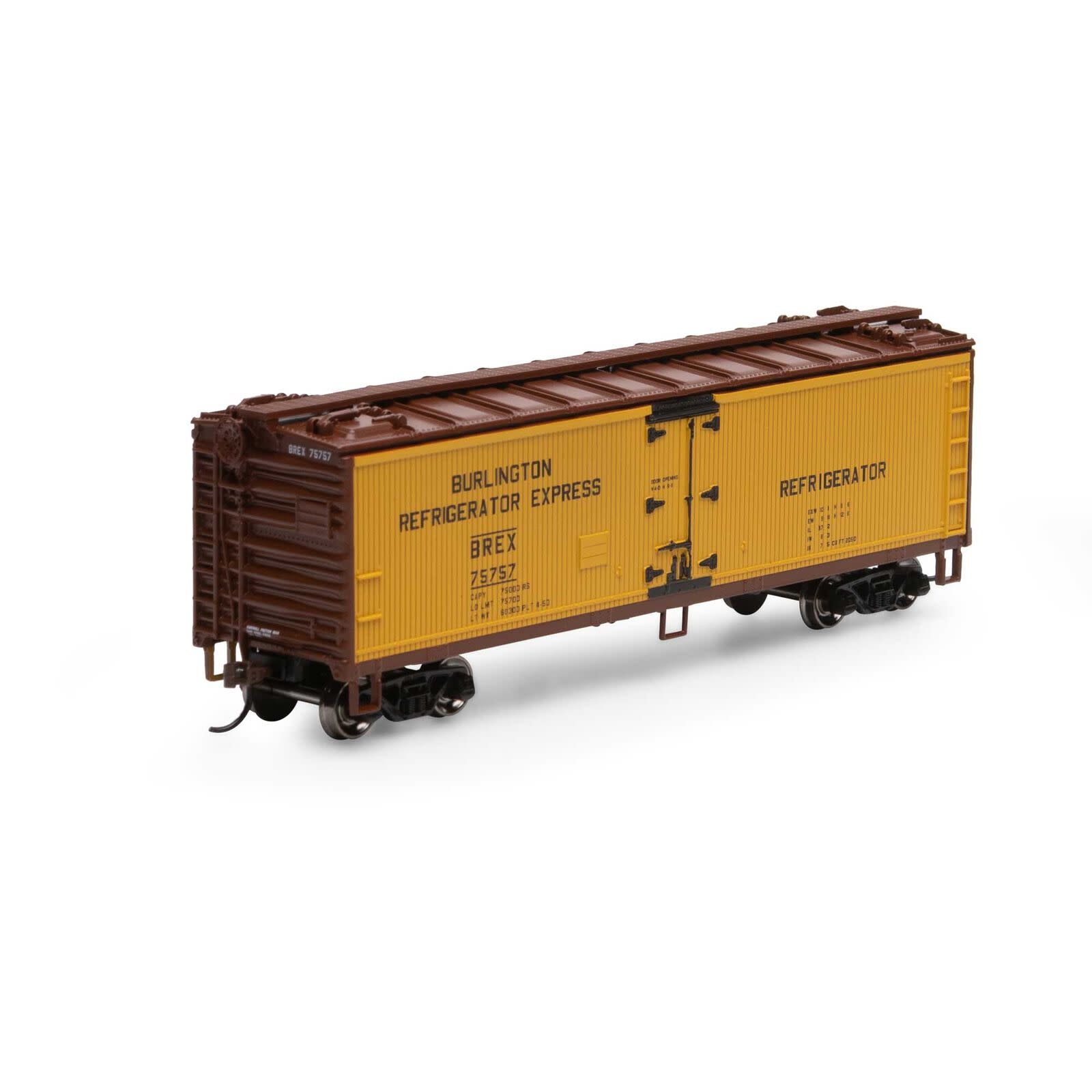 98490 HO 40' Wood Reefer BREX 75757 - Chuck's Trains & Hobby Depot